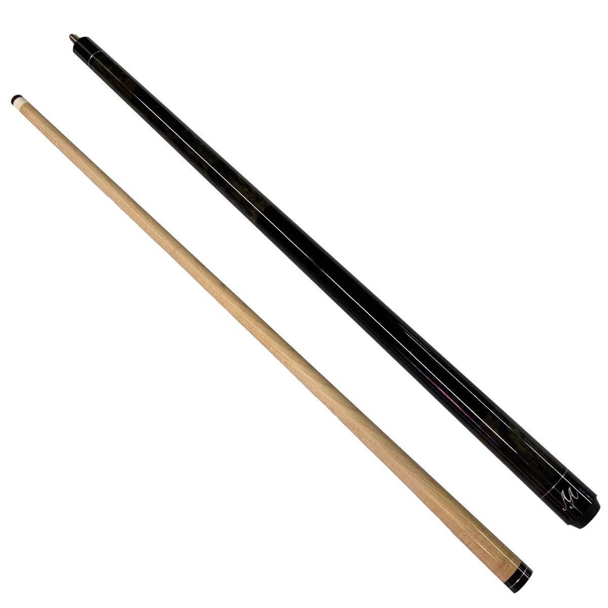 Alex Austin Short 2 Piece Custom Pool Cue in Grey – D&L Billiards