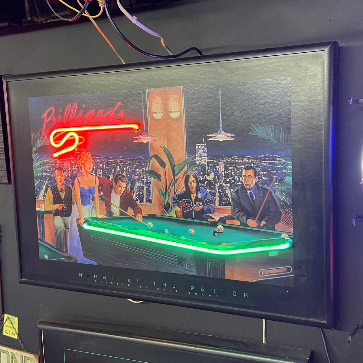 Night at the Parlor Light Up Art – D&L Billiards